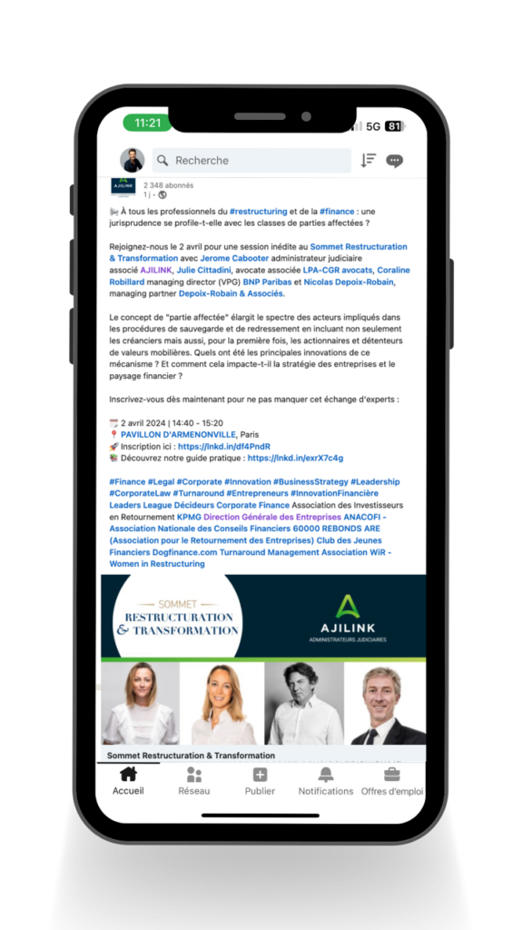 Agence Réseaux Sociaux VP Strat - communication corporate